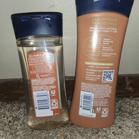 Vaseline | Skincare | Vaseline Cocoa Radiant Body Lotion And Body Oil ...